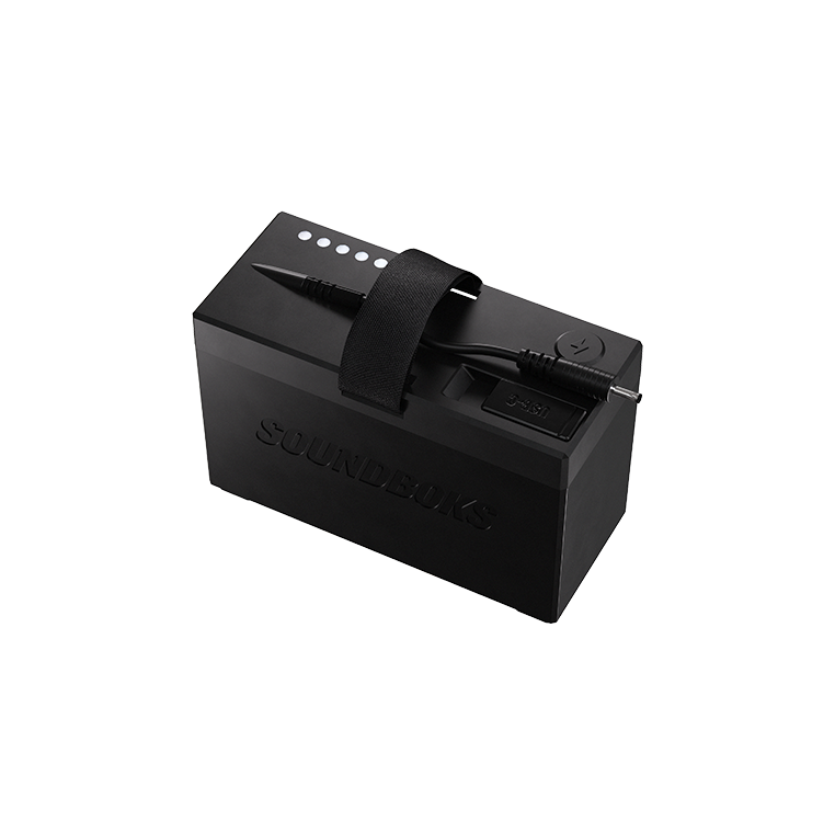 THE BATTERY: Play While Charging. Use As A Powerbank | SOUNDBOKS US